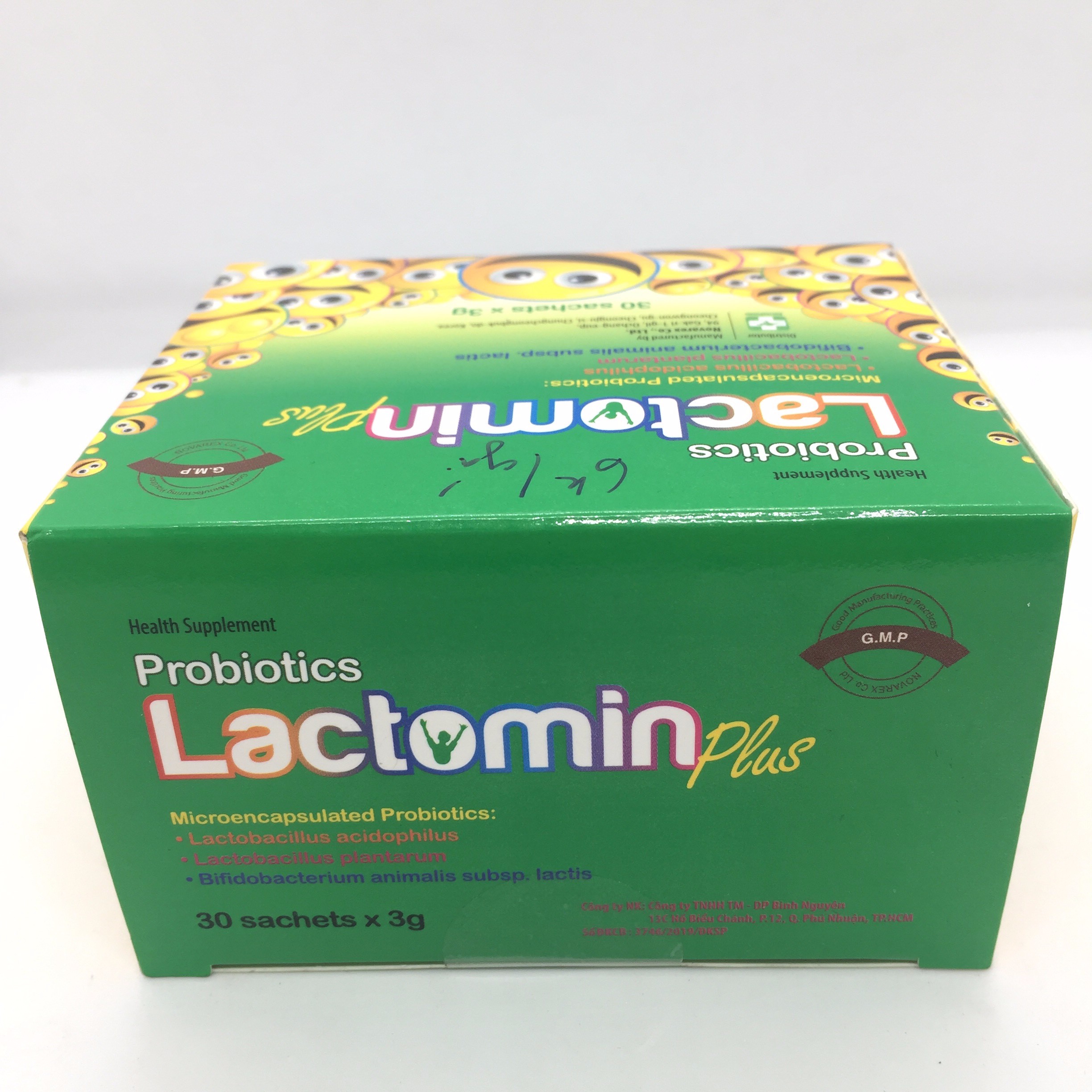 Men vi sinh Lactomin Plus hộp 30 gói x 3g - Hồ sơ sức khỏe