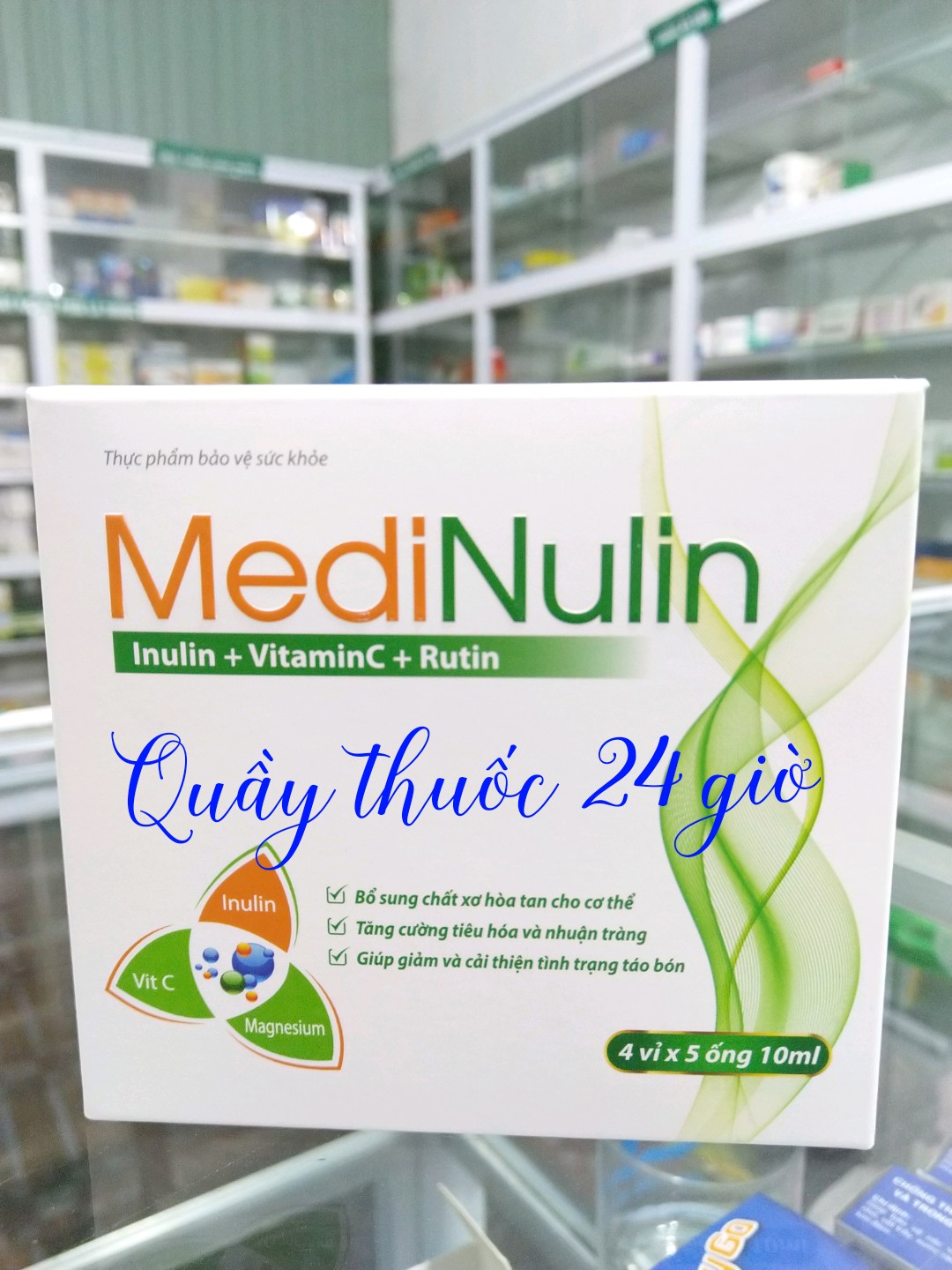 Chống táo bón Medinulin - Hồ sơ sức khỏe