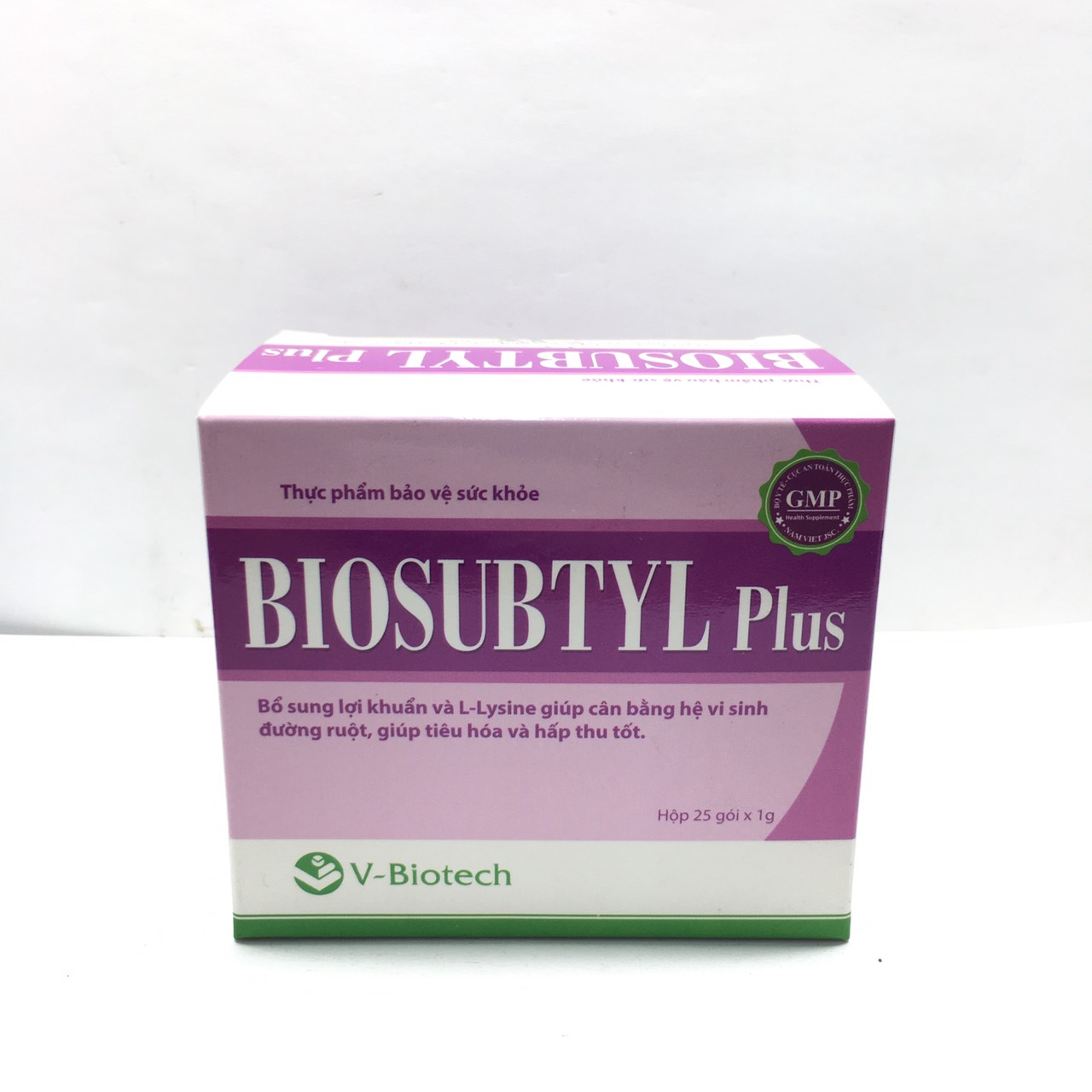 Biosubtyl Plus - Hộp 25 Gói - Bổ Sung Lợi Khuẩn Giúp Can Bằng Hệ Vi ...
