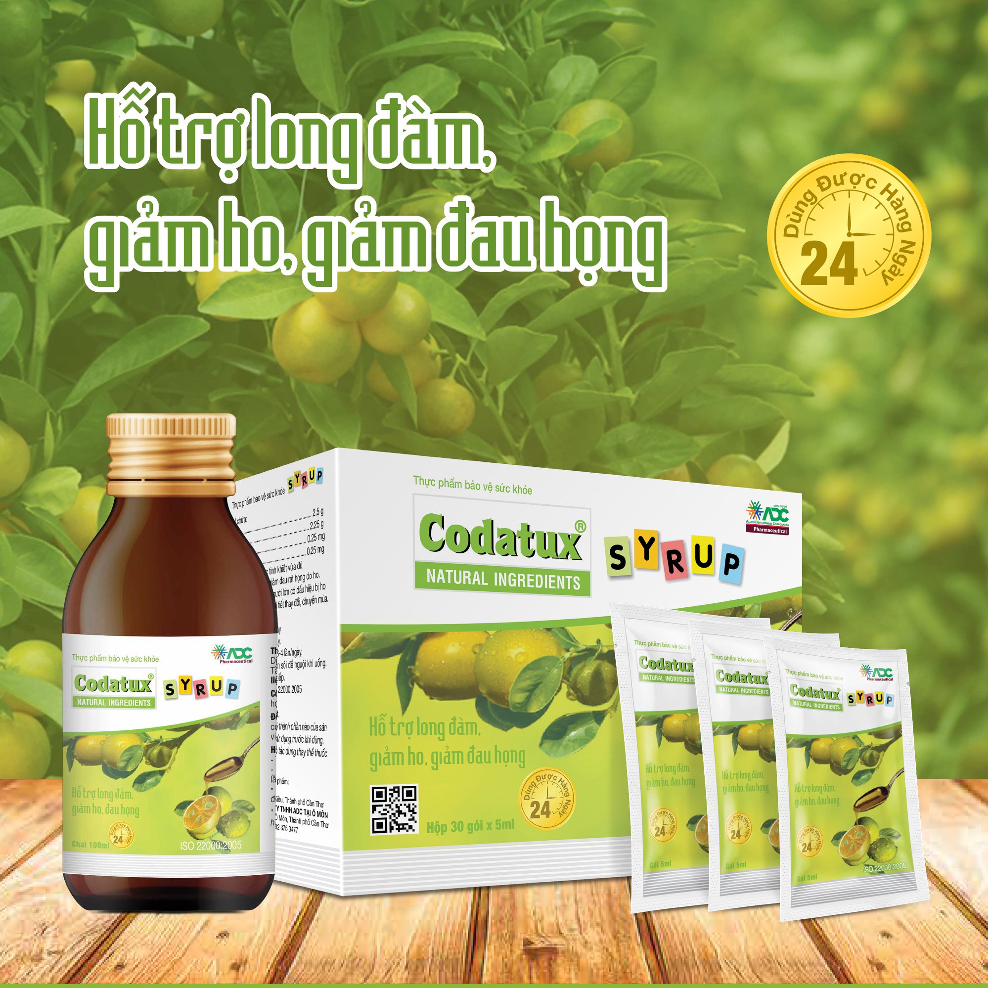 Siro Ho CODATUX SYRUP – DẠNG GÓI - Hồ sơ sức khỏe
