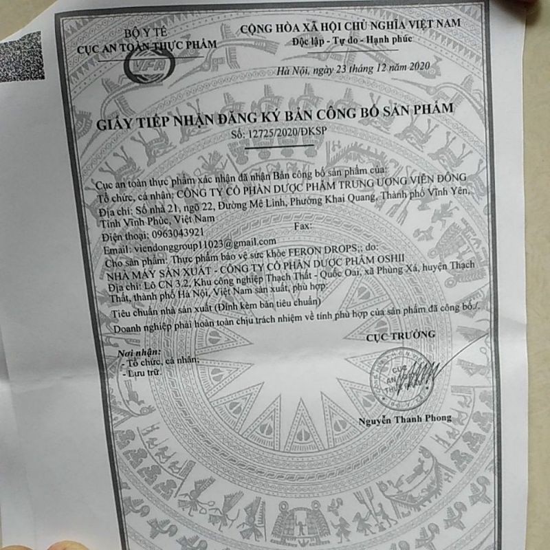 FERON DROPS sắt hữu cơ nhập khẩu ITALYA dạng nhỏ giọt thơm ngon dễ uống ...